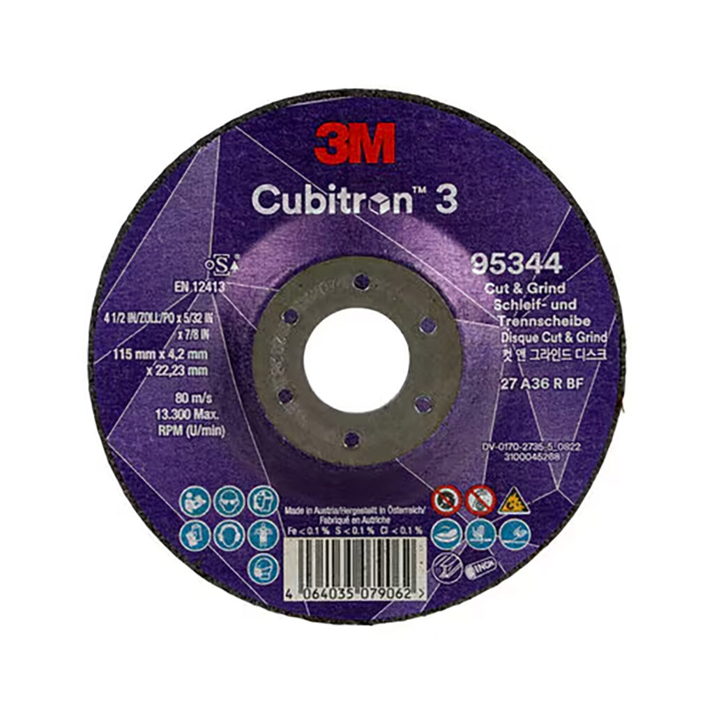 3M™ Cubitron™ 3 115mm Cut and Grind Discs 36+ - Protrade