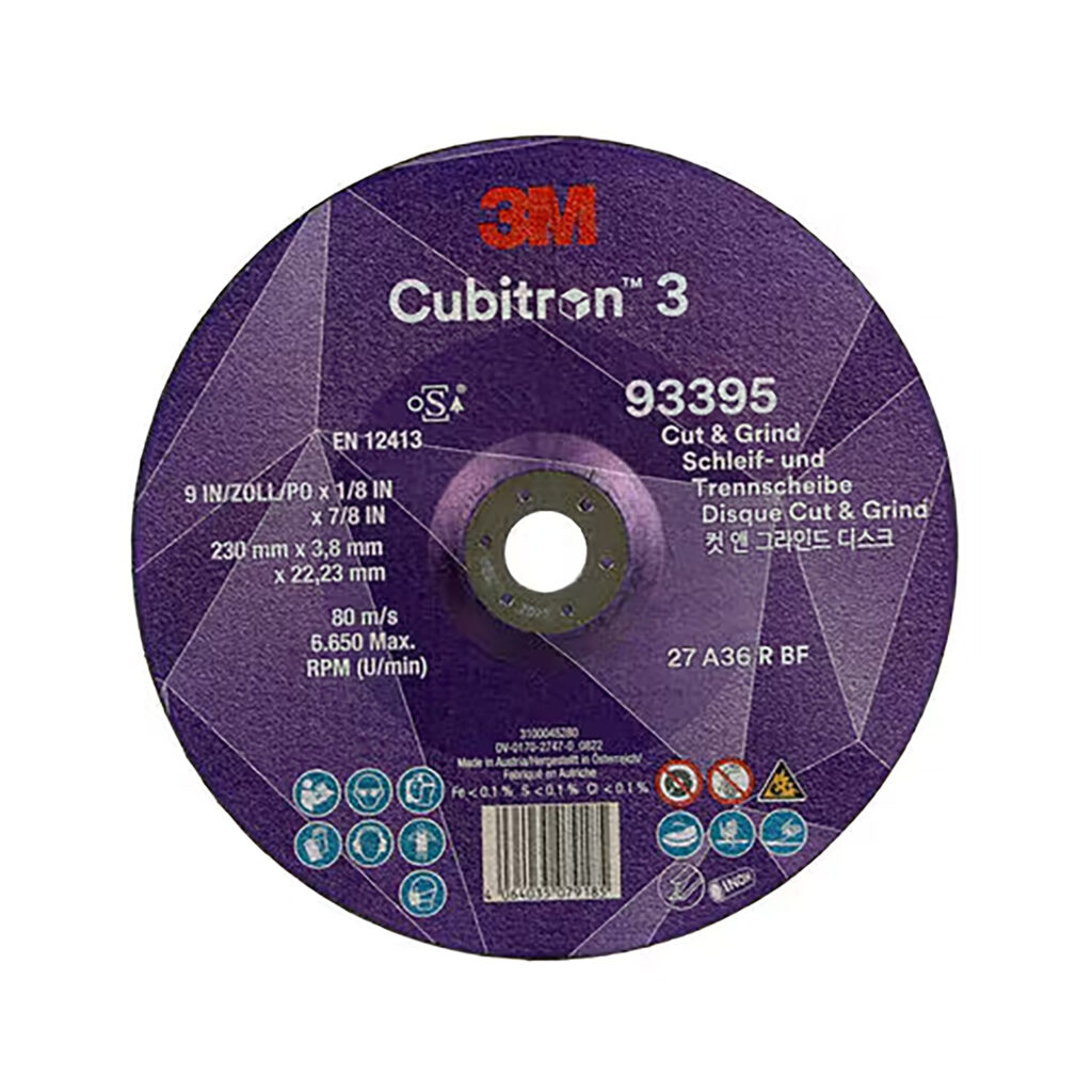 3M™ Cubitron™ 3 230mm Cut and Grind Discs 36+ - Protrade