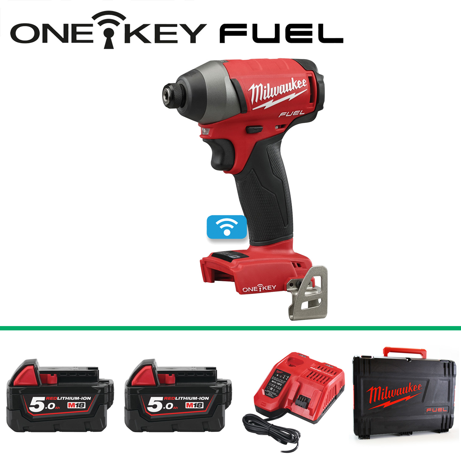 Milwaukee M18ONEID2 18V One Key Impact Driver Body Protrade